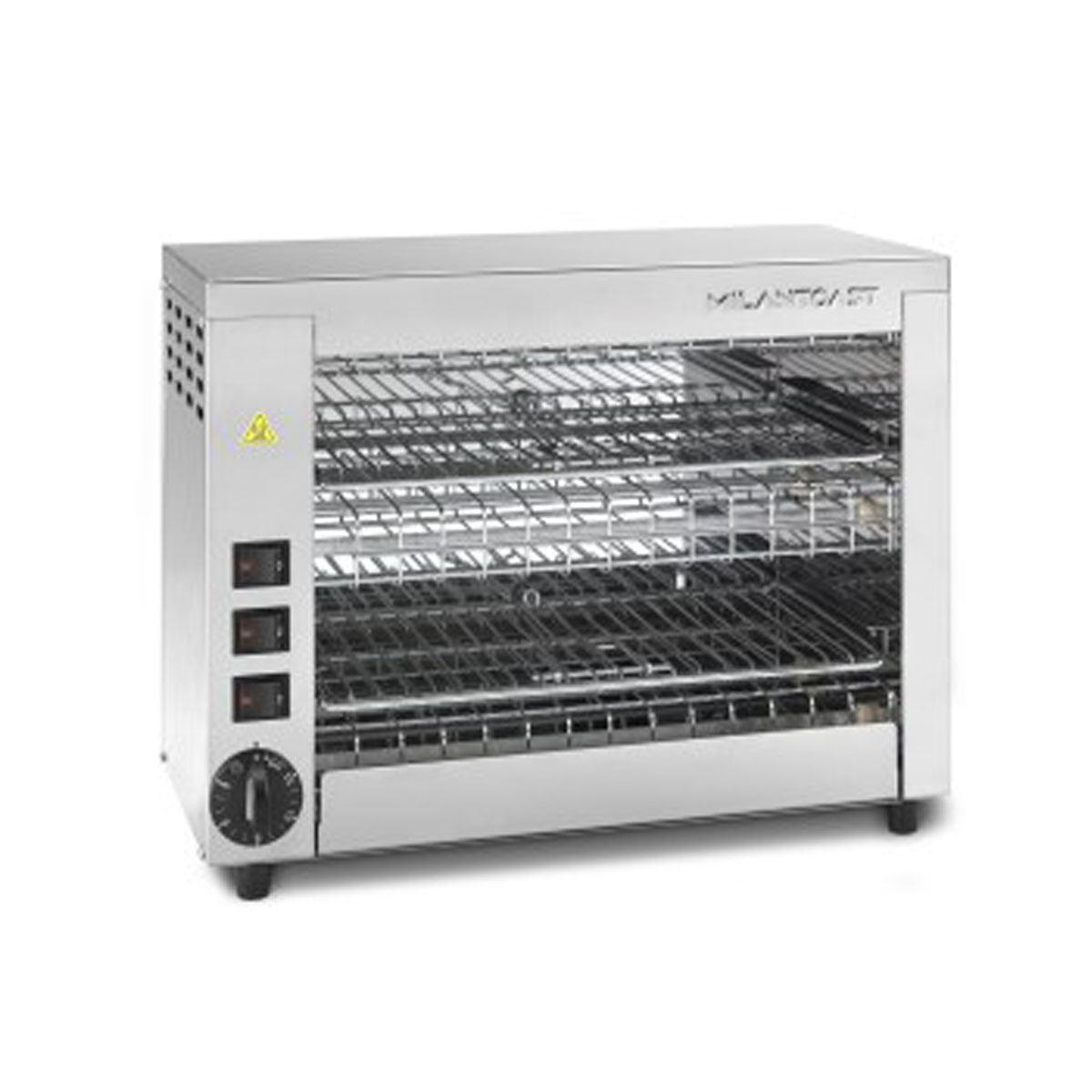 Milantoast 014056 Toaster Grill Fast Heat Up – 6 Pliers – cfreddo.com